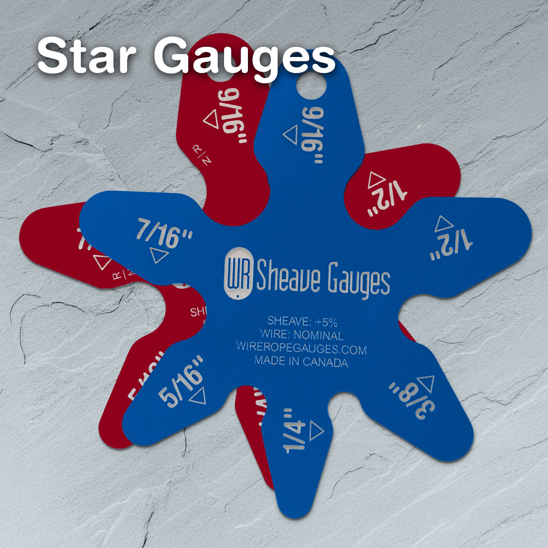 Star Gauges – Sheave Gauges Online