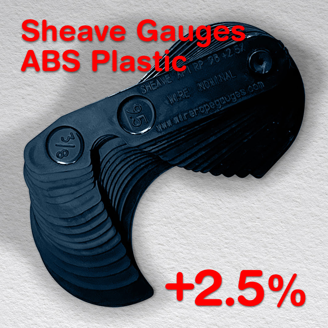 ABS Plastic Gauges – Sheave Gauges Online