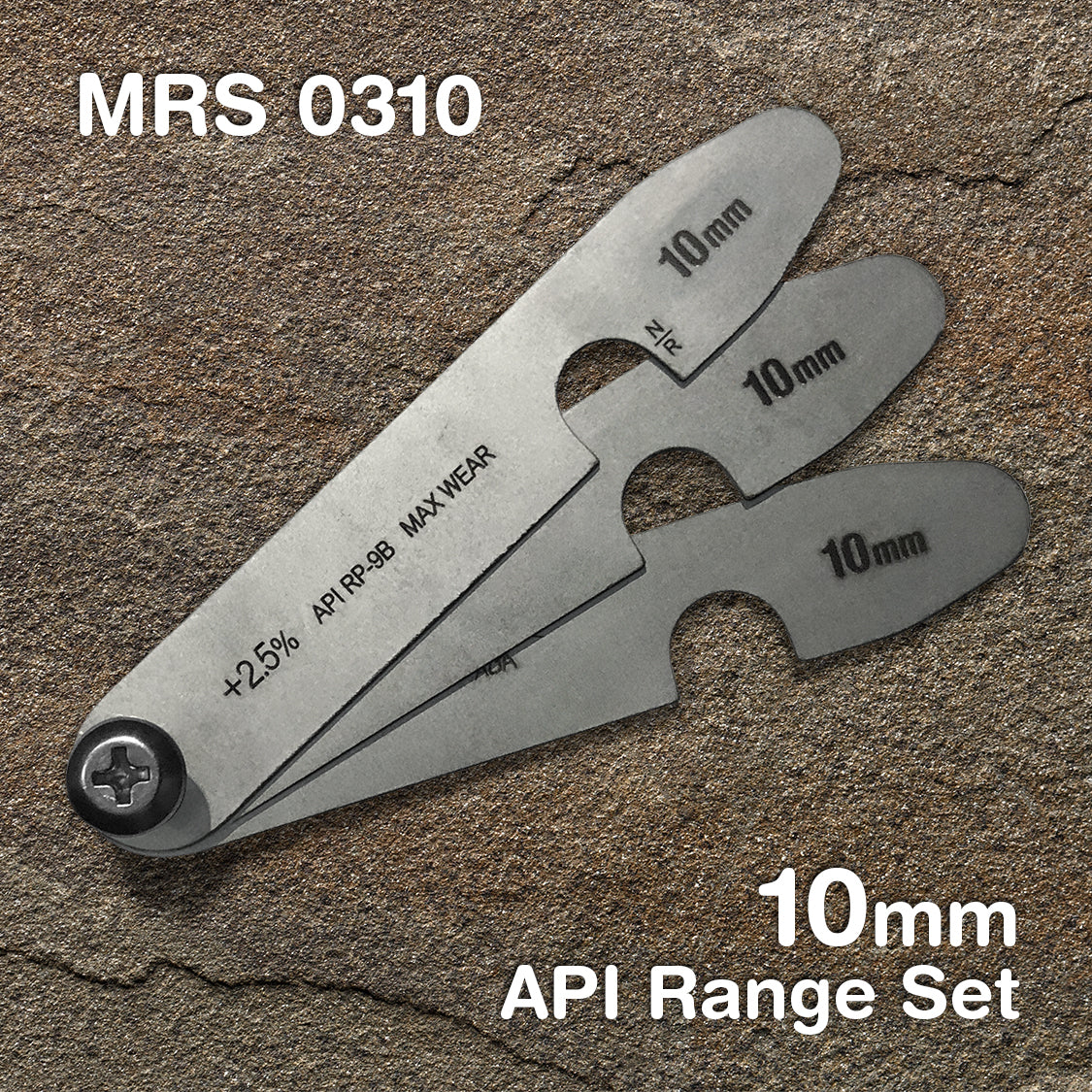 Stainless Range Sets - Metric - API RP 9B – Sheave Gauges Online