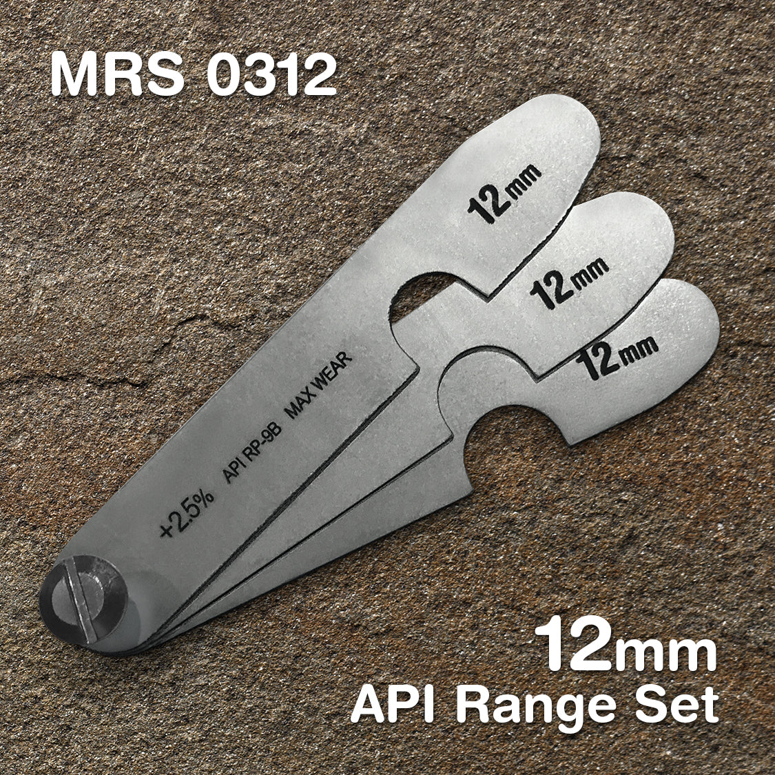 Stainless Range Sets - Metric - API RP 9B – Sheave Gauges Online